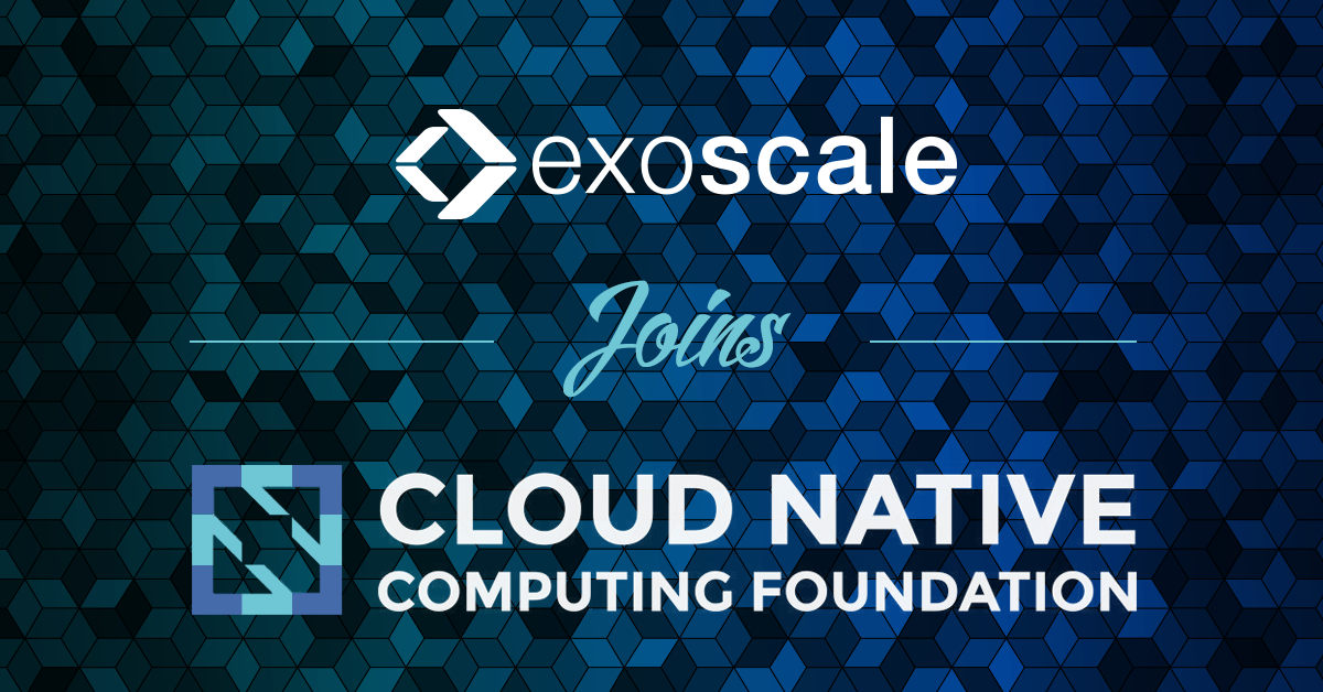 Exoscale joins the Cloud Native Computing Foundation Exoscale joins the Cloud Native Computing Foundation